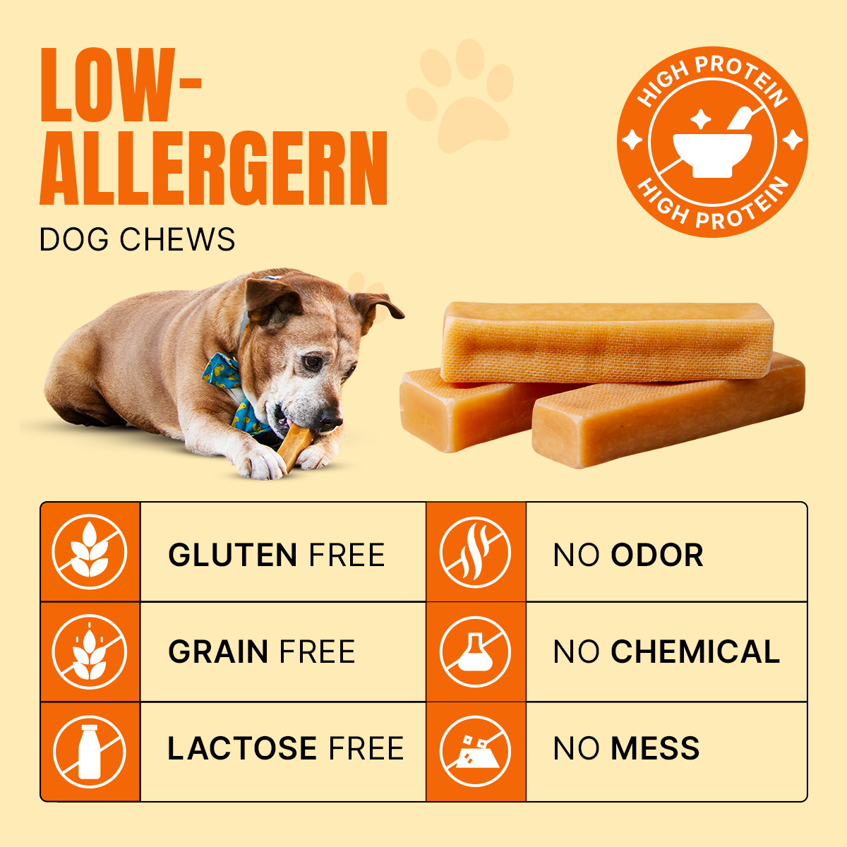 Large Yak Cheese Bulk Chews 2 lbs - Long Lasting Dog Chew – Tibetan Dog ...
